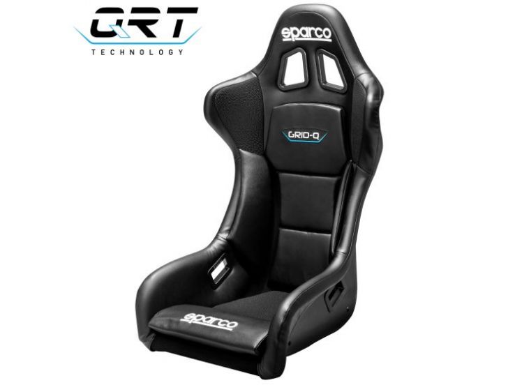 Sparco Grid-Q Sky FIA Stoel